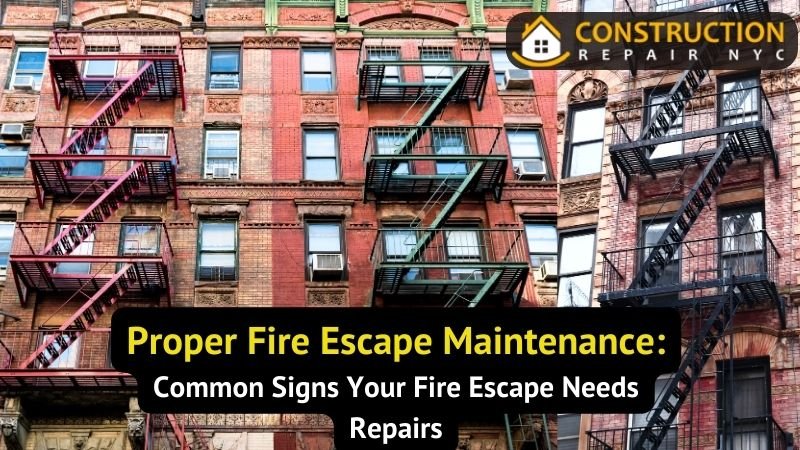 Proper Fire Escape Maintenance: Common Signs Your Fire Escape Needs ...