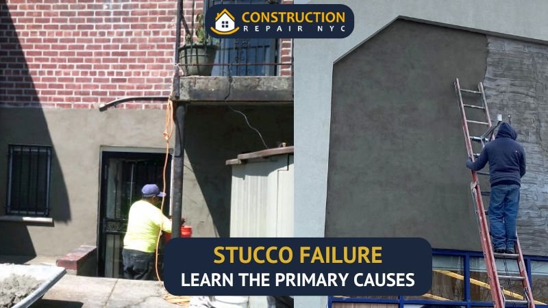 Stucco Failure: Learn the Primary Causes | Construction Repair NYC